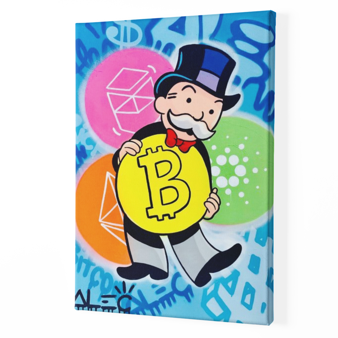 CUADRO BITCOIN ALEC MONOPOLY – Mock MX